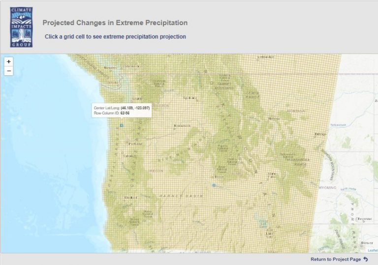 Heavy Precipitation Projections for use in Stormwater Planning