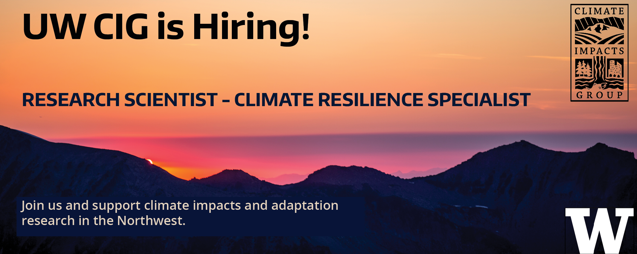 Now Hiring: Climate Resilience Specialist